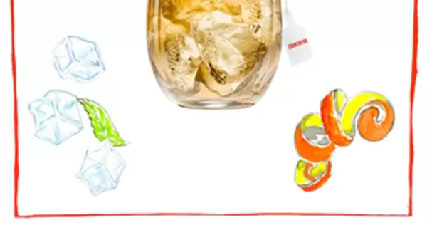 Cointreau Fizz Thé | Comment faire une recette de cocktail | Cointreau ...