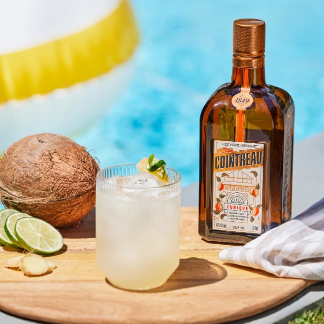 Coconut Ginger Margarita | How to make cocktail recipe | Cointreau ...