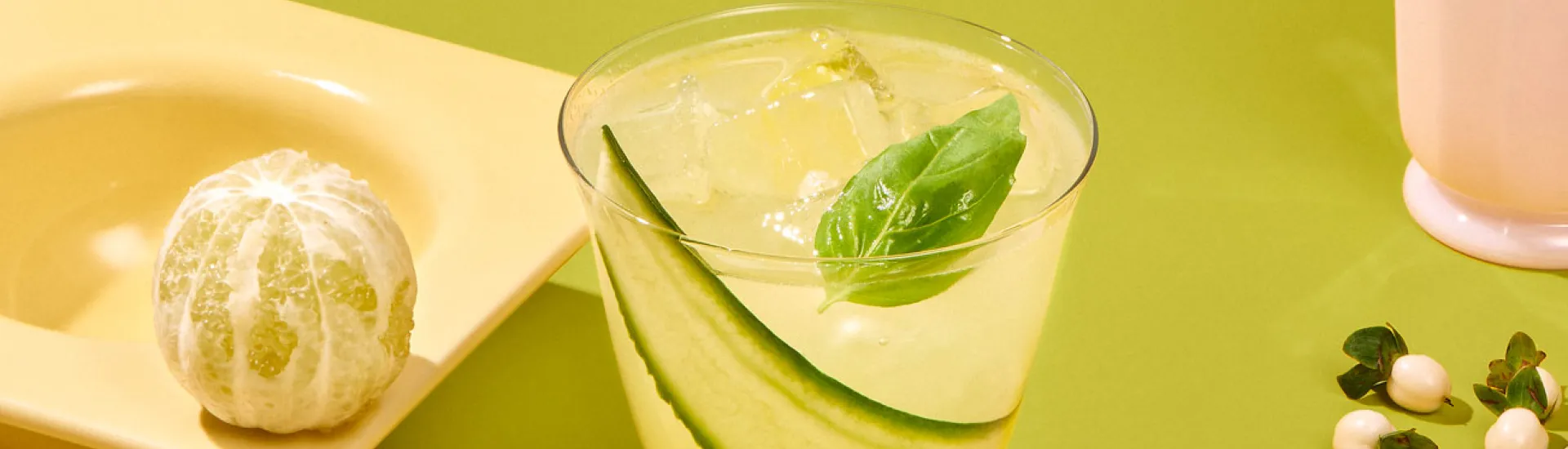 Cointreau Fizz Cucumber And Basil: Ingredients and preparation ...